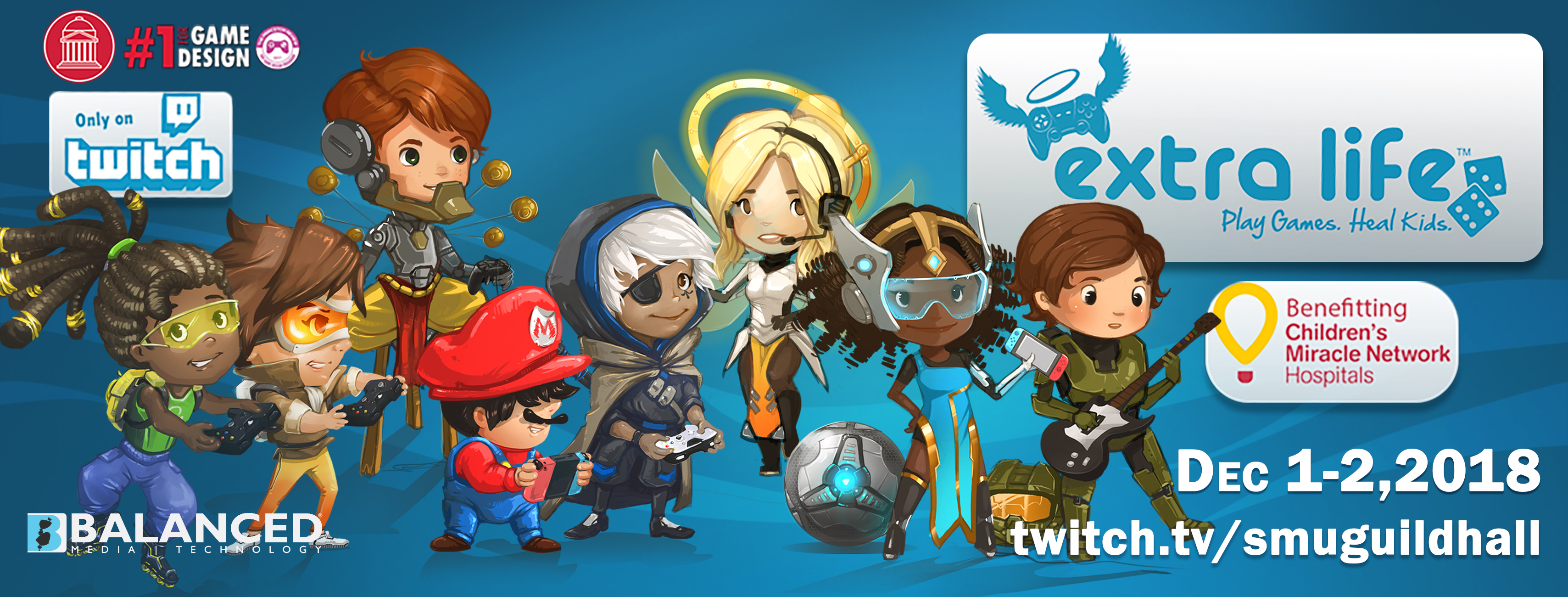 Extra Life Charity Streaming Event – BALANCED Media|Technology Extra Life Charity Streaming Event – BALANCED Media|Technology